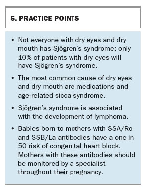 Diagnosis and management of primary Sjögren’s syndrome | Medicine Today